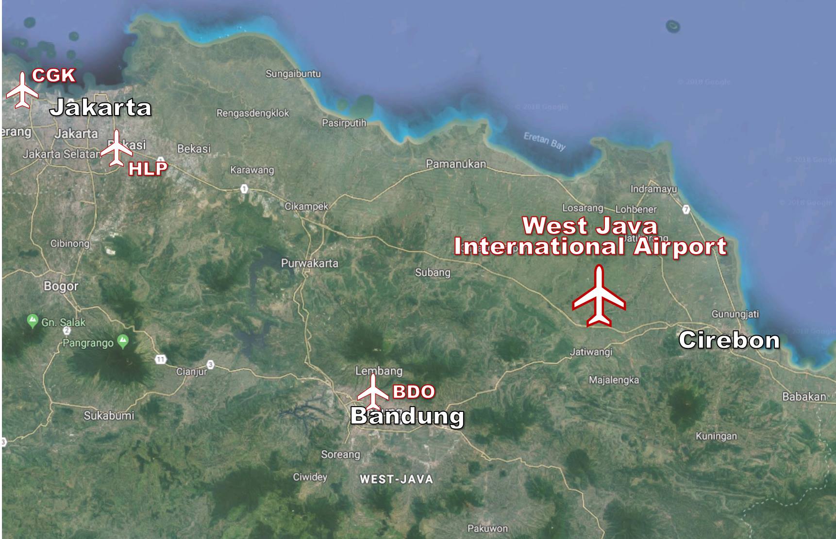 Nieuwe luchthaven Kertajati van West-Java opent | In de Archipel