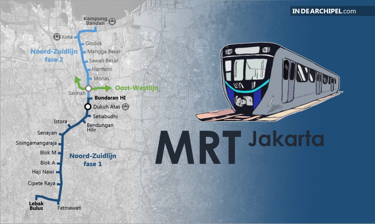 MRT Jakarta geopend: de eerste metrolijn van Indonesië | In de Archipel